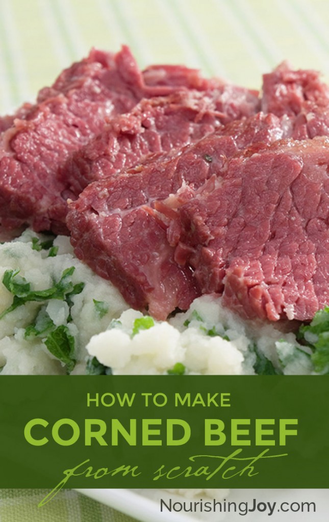 Homemade Traditional Corned Beef