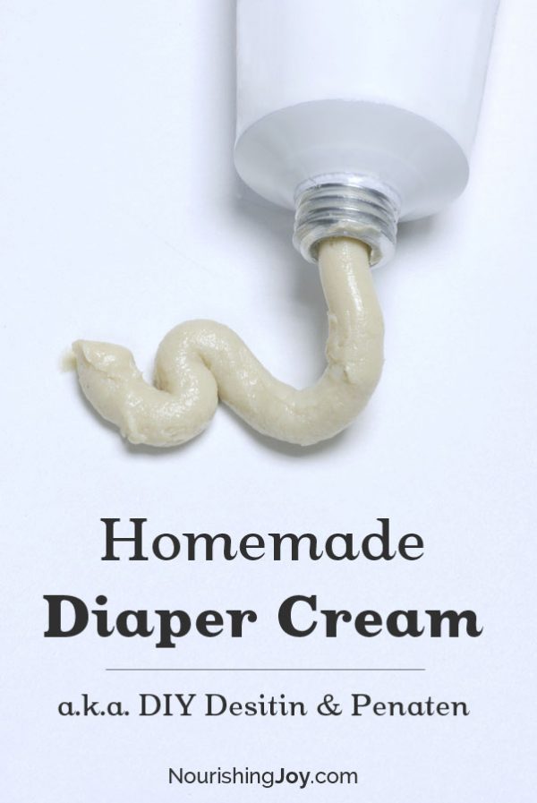 Non-Toxic, Homemade Diaper Cream
