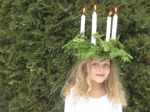 How to Make a Santa Lucia Crown (with Candles!)
