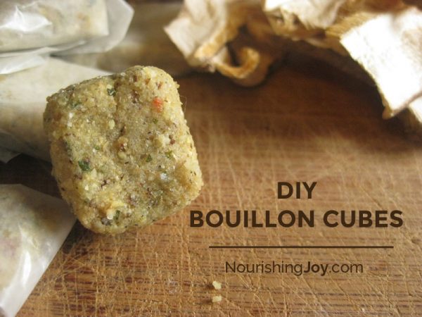 Homemade Bouillon Cubes