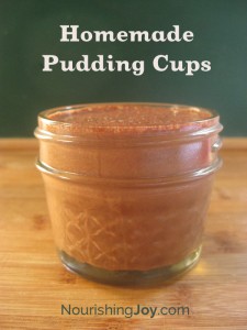 Easy 5-Minute Homemade Pudding Cups