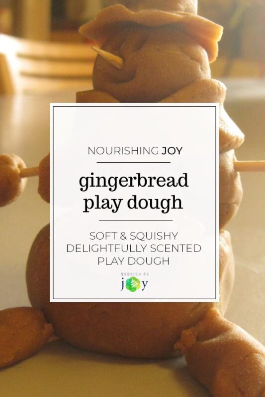 Gingerbread Play Dough